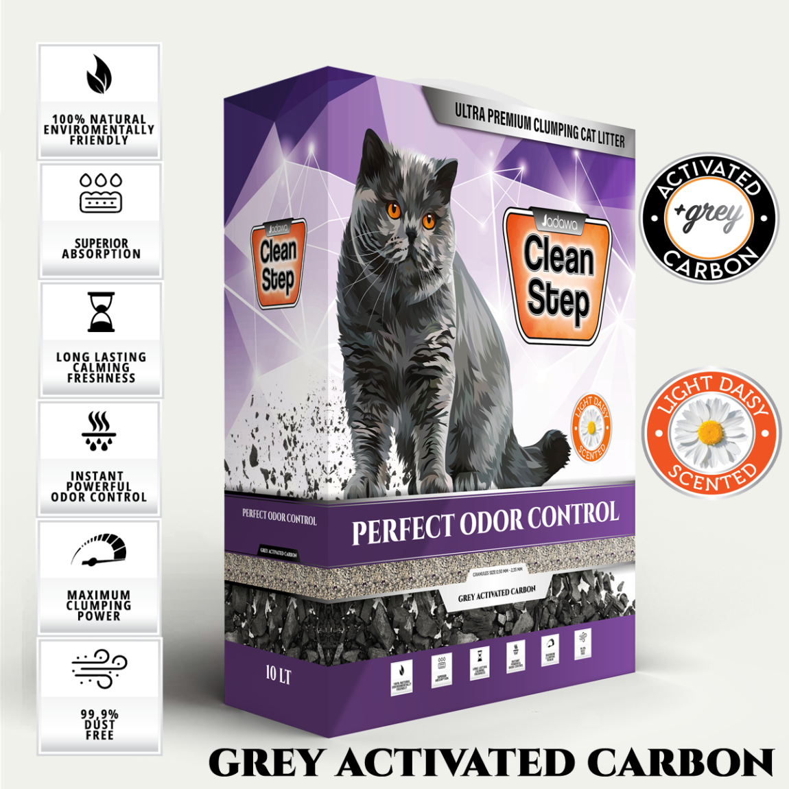 PERFECT ODOR CONTROL – CleanStepCatllitter